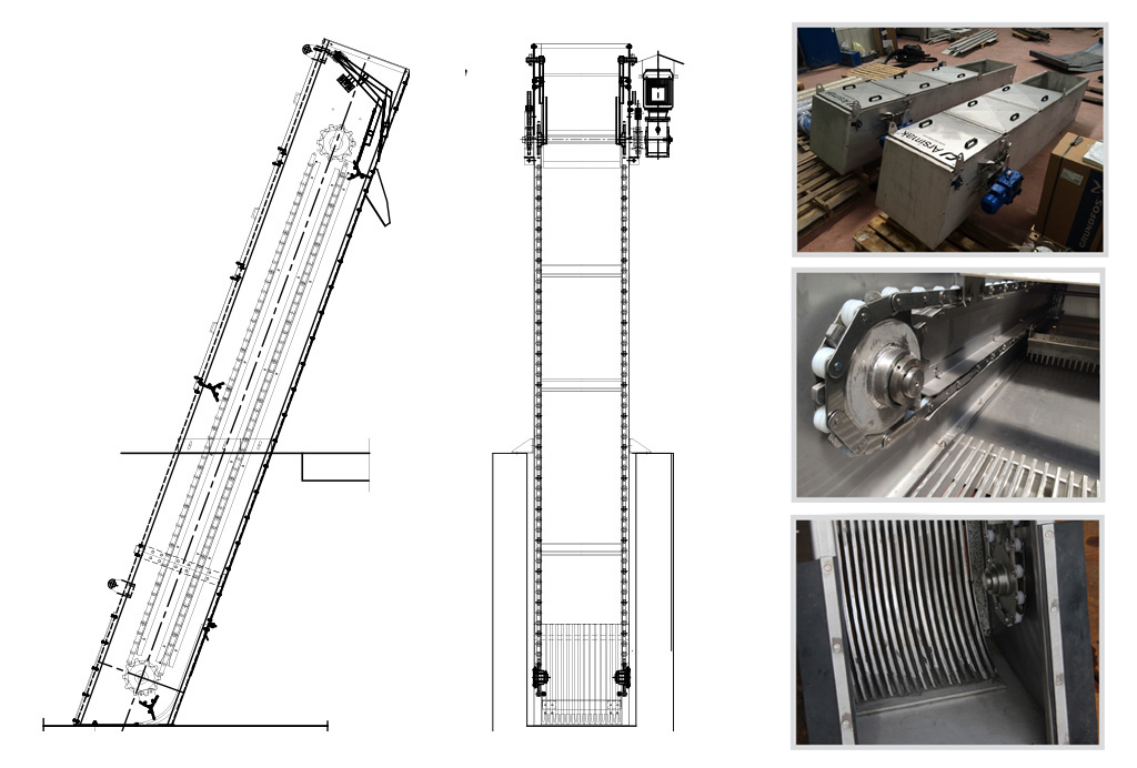 Mechanical Coarse Screens Bar Screen Mechanical Coarse Screens Bar Screen